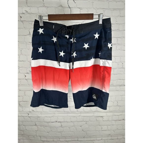 Quiksilver | Swim | Quicksilver High Line 4 Way Stretch Swim Trunks Red ...